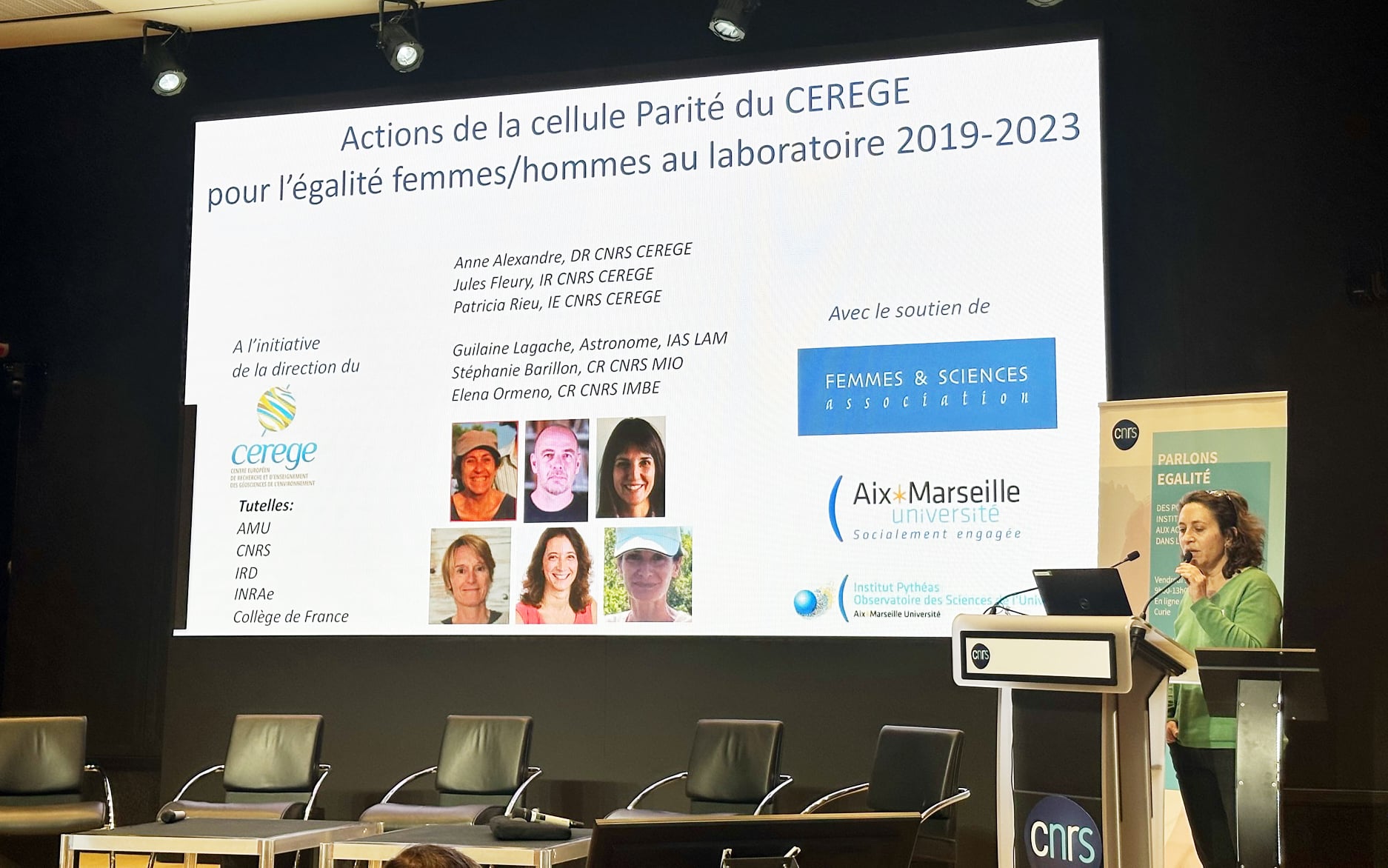 Le Rapport De La Cellule Parité Du CEREGE - CEREGE