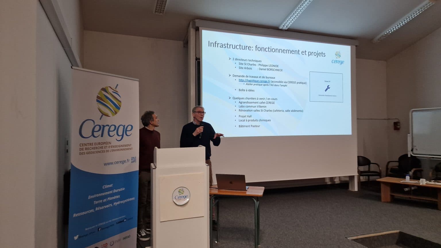 Au CEREGE, Nouvelle Organisation Pour Un Nouveau Mandat - CEREGE