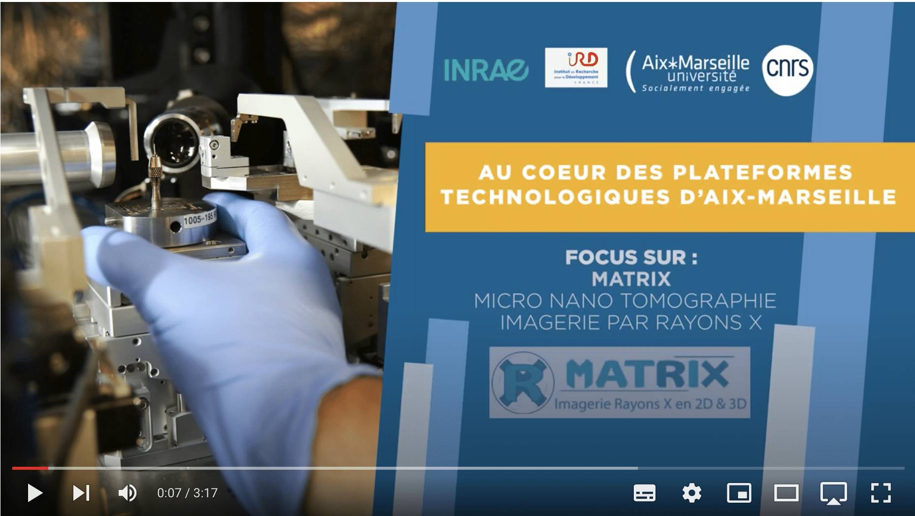 2D and 3D X-ray Imaging (MATRIX) - CEREGE